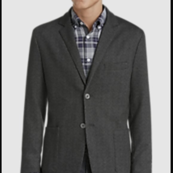 Construct | Suits & Blazers | Construct Gray Herringbone Casual Coat ...